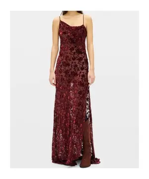 ANN DEMEULEMEESTER Aaricia Long Bias Slip Dress