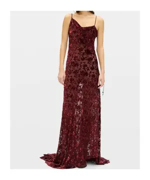 ANN DEMEULEMEESTER Aaricia Long Bias Slip Dress