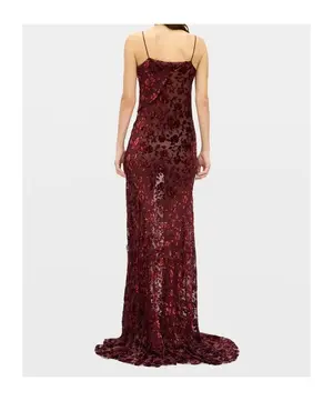 ANN DEMEULEMEESTER Aaricia Long Bias Slip Dress