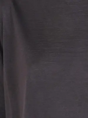 MRZ Cropped Oversized Round Neck Sweater
