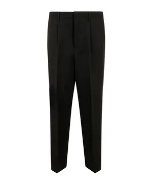 Zegna Pleat Detailed Tapered Pants