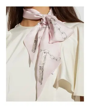 Givenchy Pointed Silk Scarf