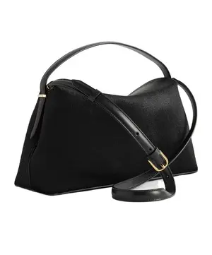 TOTEME Logo Plaque Top Handle Bag