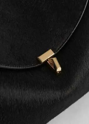 TOTEME Logo Plaque Top Handle Bag