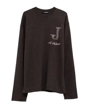 Jacquemus Graphic Logo Pullover