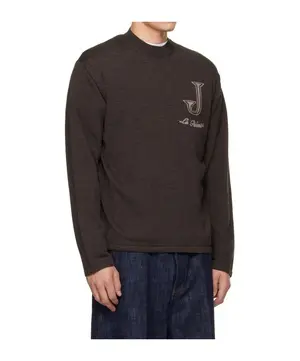 Jacquemus Embroidered Crew Neck Sweater