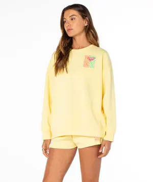 Roxy Morning Stroll Crewneck