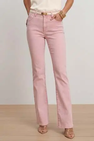 THE NOLI SHOP Aria Flare Jean Blush