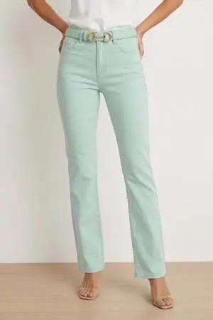 THE NOLI SHOP Aria Flare Jean Mint