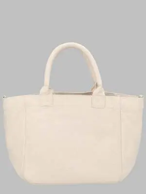 GANNI Graphic Tote Bag - Cream