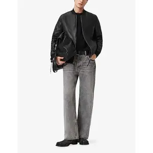 ALLSAINTS Morten Regular-fit Leather Bomber Jacket