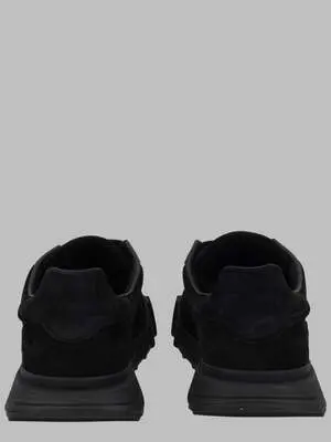 Dolce & Gabbana Leather Athletic Sneakers - Black