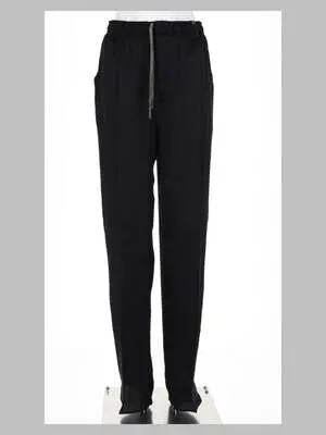 MAISON MARGIELA Solid Trousers - Black
