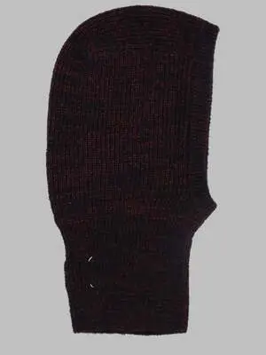 MAISON MARGIELA Ribbed Knit Balaclava - Multicolor