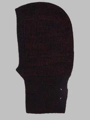 MAISON MARGIELA Ribbed Knit Balaclava - Multicolor