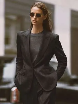 REISS Derby Wool-blend Single-breasted Blazer