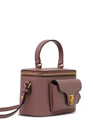 COCCINELLE Mini Beat Grainy Leather Shoulder Bag