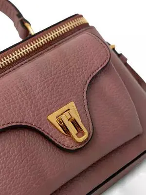 COCCINELLE Mini Beat Grainy Leather Shoulder Bag