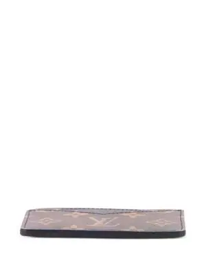 LOUIS VUITTON Neo Macassar Monogram Canvas Card Holder - Brown