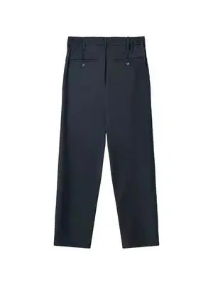 WHITE SAND Luke Pleated Trousers