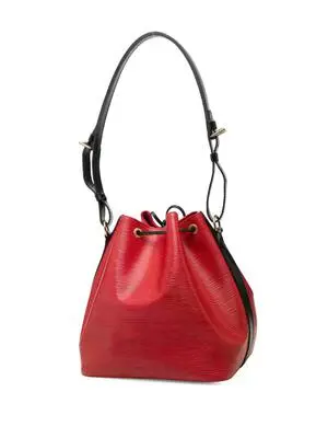 LOUIS VUITTON Epi Petit Bicolor Noe Bucket Bag