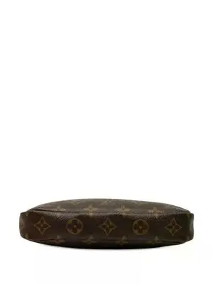 LOUIS VUITTON 2000 Monogram Pochette Accessoires Shoulder Bag - Brown