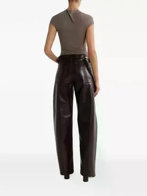 AGOLDE Arched-silhouette Wide-leg Trousers
