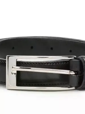 ERALDO Rectangular-buckle Leather Belt