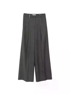 Peserico Pleated Wide-leg Trousers