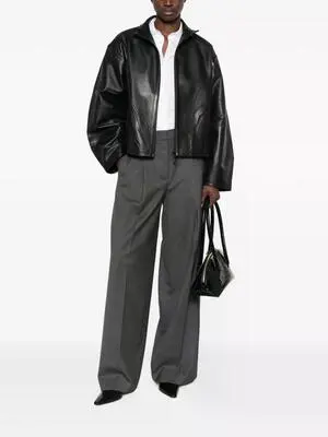 Peserico Pleated Wide-leg Trousers