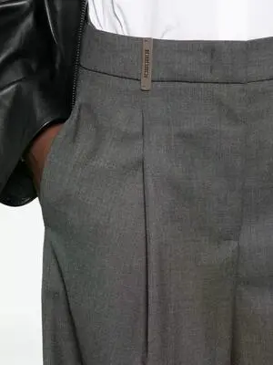 Peserico Pleated Wide-leg Trousers