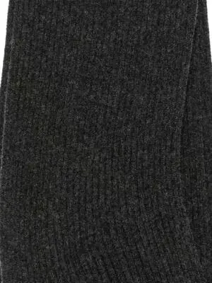 Christian Wijnants Ribbed-knit Scarf - Grey