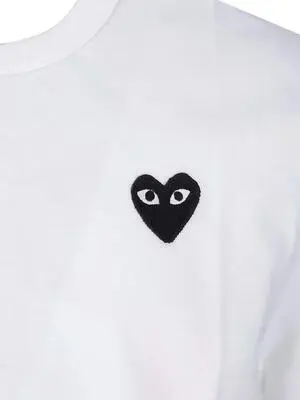Play Comme Des Garcon Logo-print T-shirt
