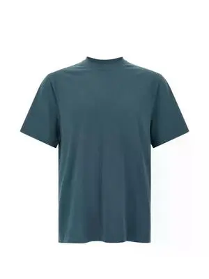 Brioni Logo-embroidered T-shirt - Blue
