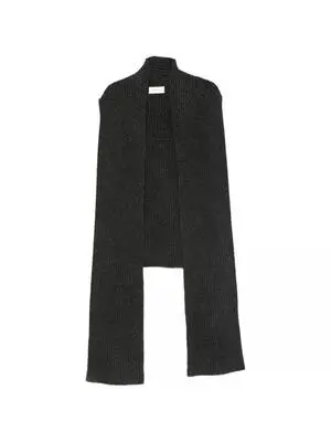 Christian Wijnants Ribbed-knit Scarf - Grey
