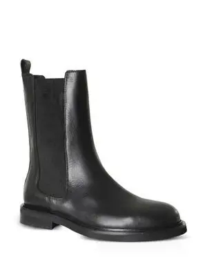 POEVE Elasticated-panel Chelsea Ankle Boots