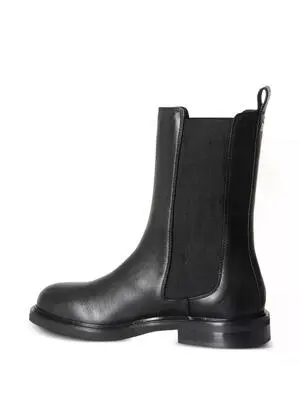 POEVE Elasticated-panel Chelsea Ankle Boots