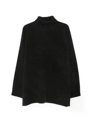 Sofie D'hoore High-neck Knitted Sweater - Grey