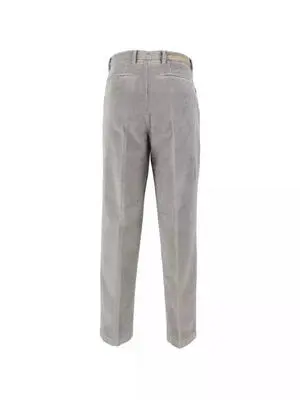 BRIGLIA 1949 Corduroy Belt-loops Trousers