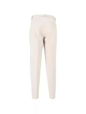 Peserico Pressed-crease Belt-loop Trousers
