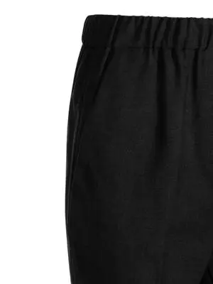 Antonelli Firenze Elasticated-waistband Turned-up-hem Trousers