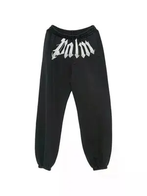 Palm Angels Logo-print Track Pants - Black