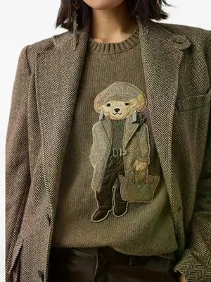 Ralph Lauren Polo Bear Intarsia-knit Sweater