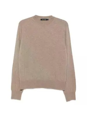 Sofie D'hoore Crew-neck Long-sleeve Sweater - Neutrals