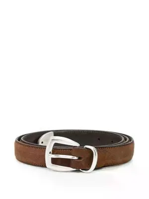 ERALDO Suede Buckle-fastening Belt - Brown