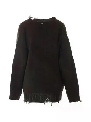 ANIYE BY Duke Distressed Sweater - Brown