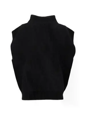 Peserico Ribbed-knit Sleeveless Sweater