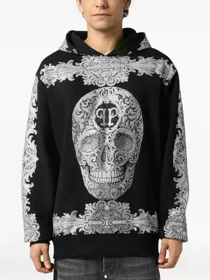 Philipp Plein Baroque Skull Hoodie