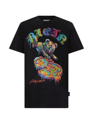 Philipp Plein Teddy Dollar T-shirt - Black