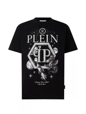 Philipp Plein Dragon-print Hexagon T-shirt